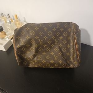 Louis Vuitton | Bags | Authentic Louis Vuitton Monogram Canvas Speedy ...